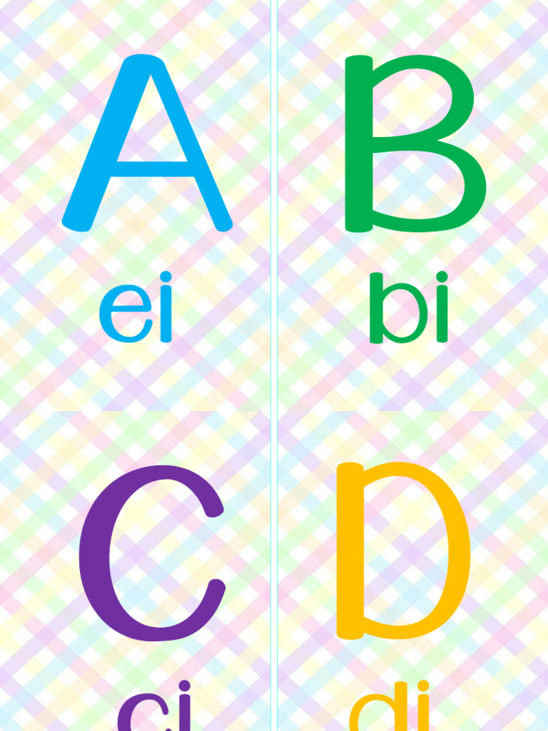 Abcd Ingles | PDF