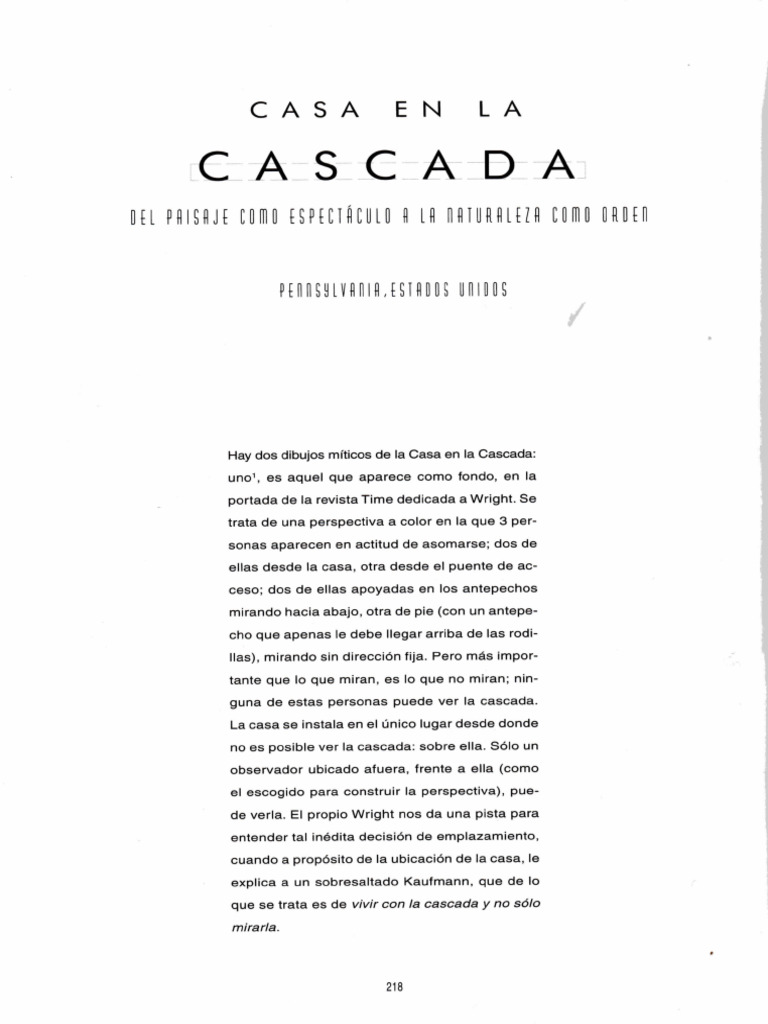 4casa en La Cascada | PDF