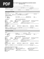 Intake Sheet For VAWC | PDF | Justice | Crime & Violence