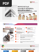 Teknis Penyusunan SKP Sesuai Permenpanrb 8 Tahun 2021 | PDF