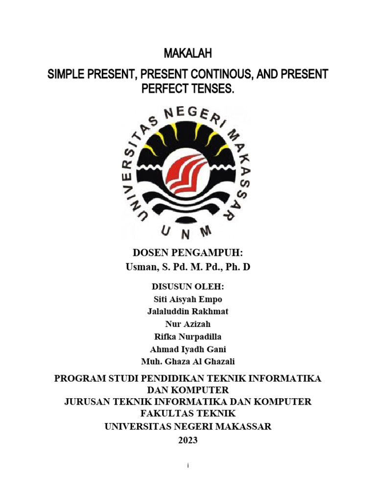 Makalah Bahasa Inggris Kelompok 1 Revisi | PDF