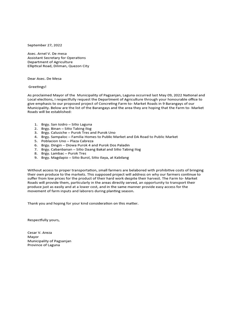 Request For Funding | PDF