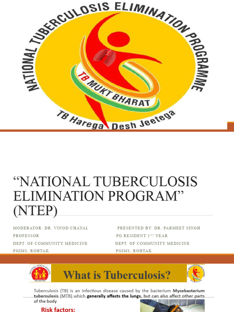 Seminar NTEP DR Parmeet | PDF | Tuberculosis | Immunology Seminar NTEP DR Parmeet | PDF | Tuberculosis | Immunology