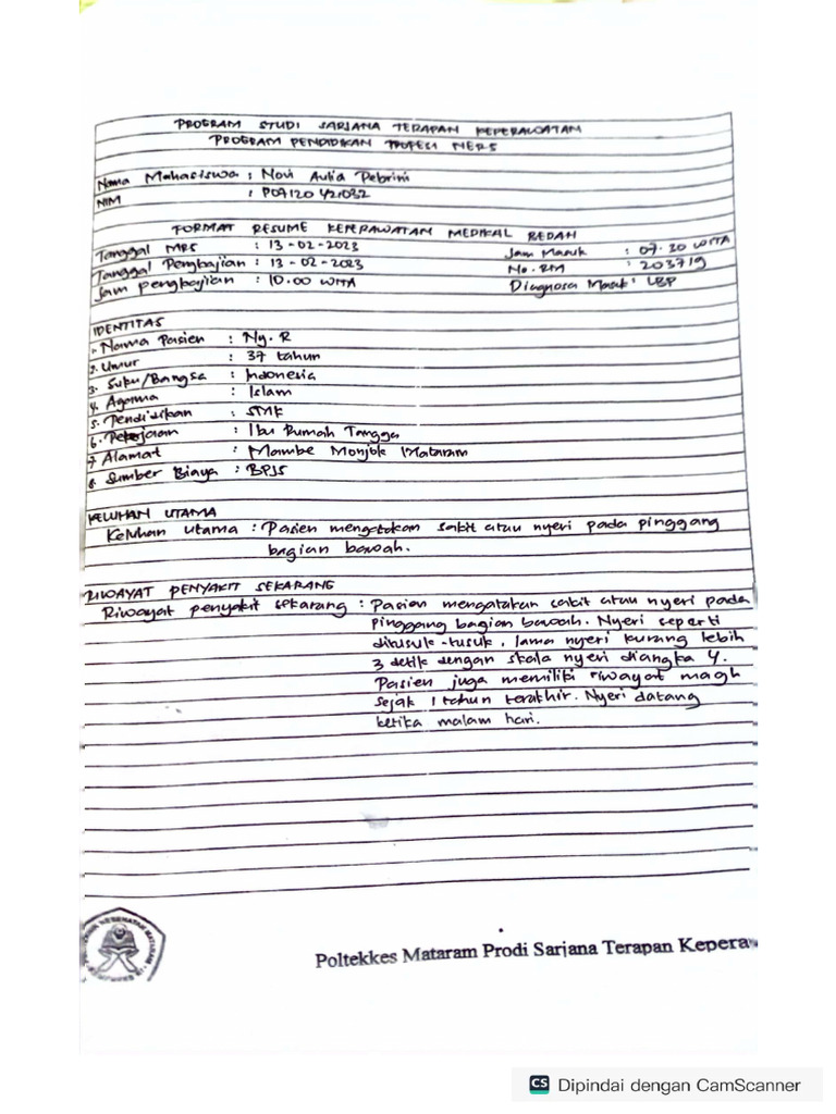 Resume KMB LBP Poli Dalam | PDF