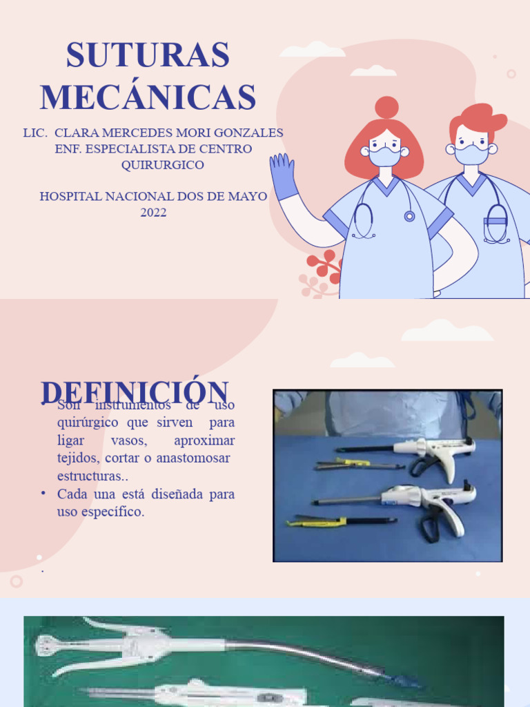 Suturas Mecanicas | PDF | Sutura Quirúrgica | Cirugía