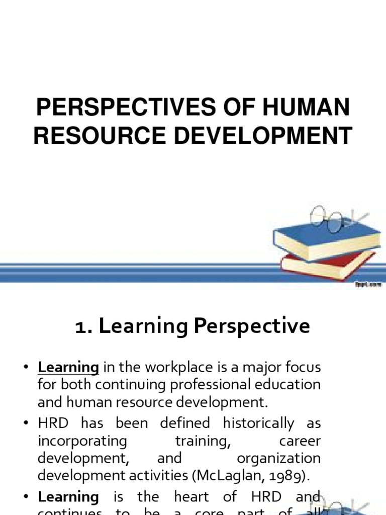 Perspectives of Human Resource Development | PDF | Knowledge Management ...