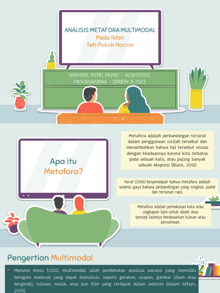 Metafora Multimodal | PDF | Seni & Disiplin Bahasa