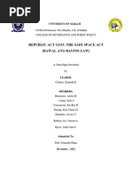 RA11313 Safe Spaces Act Presentation | PDF | Science & Mathematics