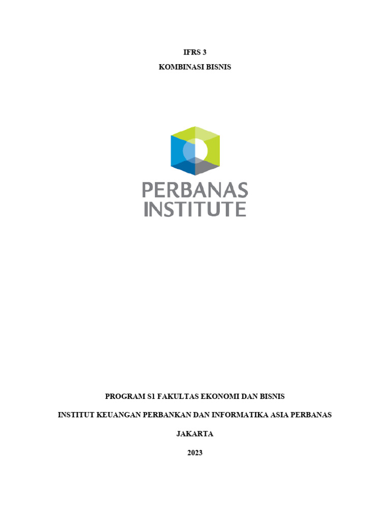 Maya Permatasari Rezeki IFRS 3 | PDF