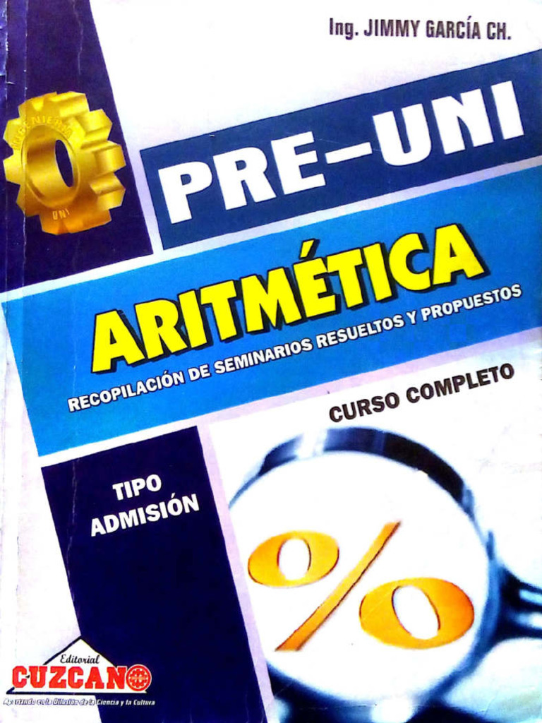 Pre Uni Aritmética | PDF