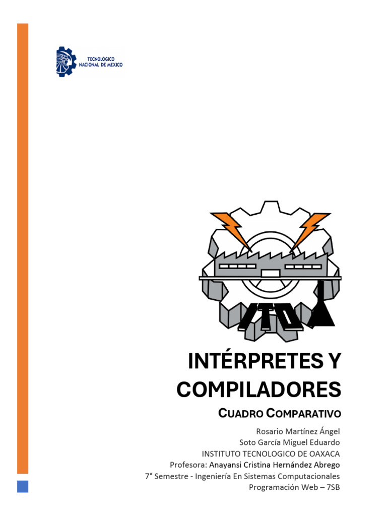 Interpretes y Compiladores Cuadro Comparativo | PDF | Lenguaje de ...