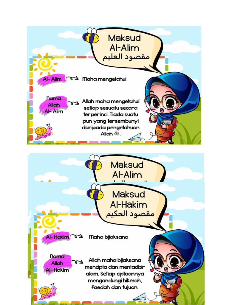 Allah Al Alim Al Hakim | PDF