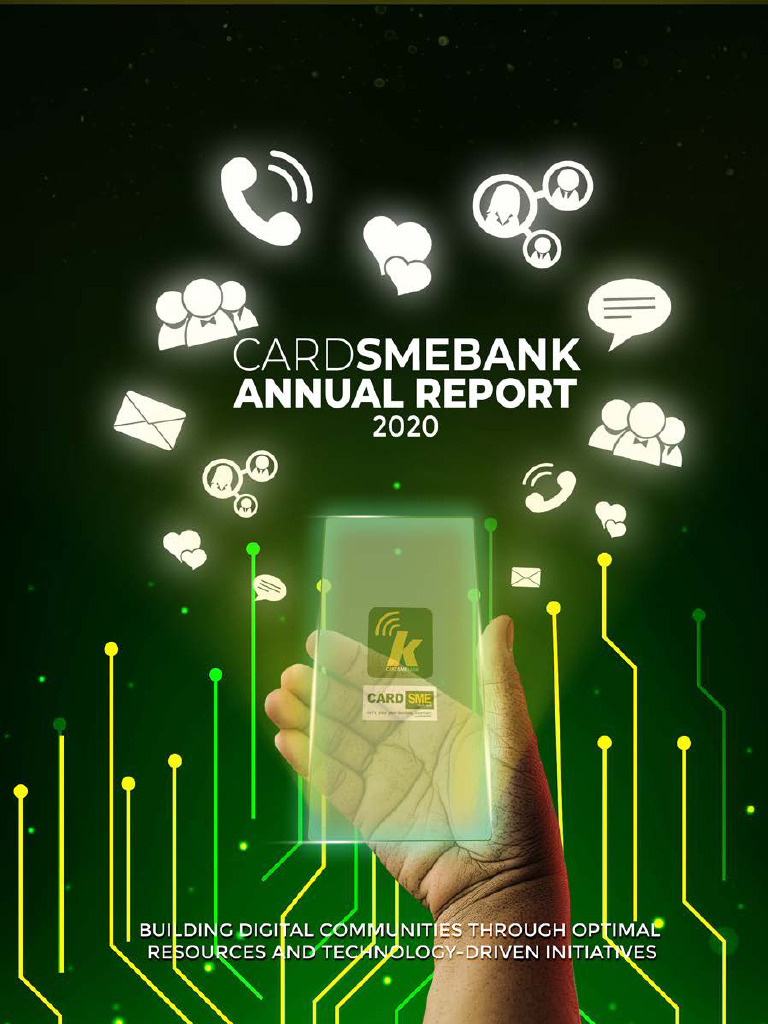 CARD SME Bank 2020 Annual Report | PDF | Microfinance | Banks