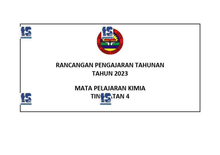 Cover RPT 2023 Dengan Logo TS25 | PDF