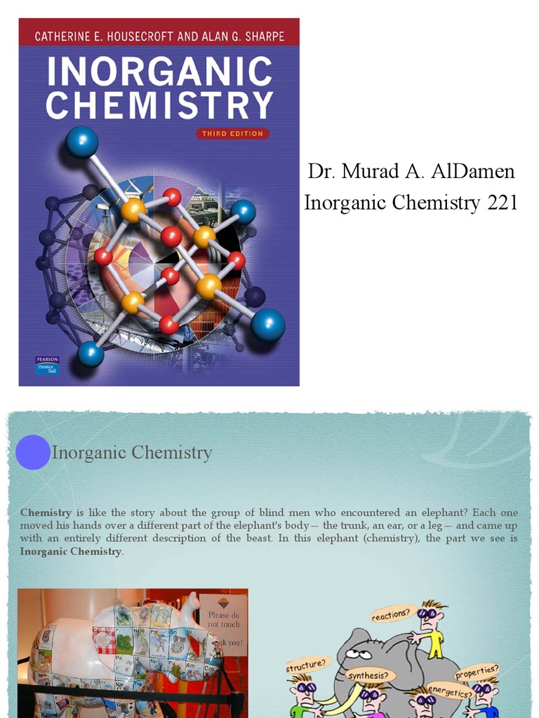Inorganic Chemistry I-VI | PDF | Electron Configuration | Schrödinger ...