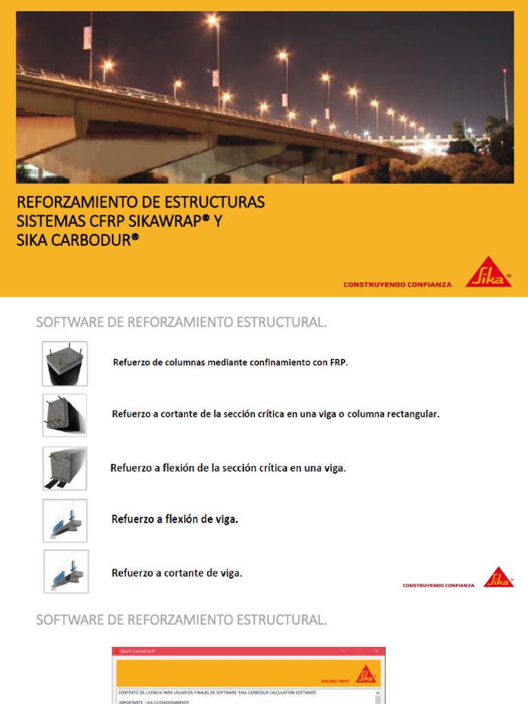 Manual de Software Sika Carbodur | PDF