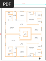 Single Line Plan of A Residential Building PDF | PDF