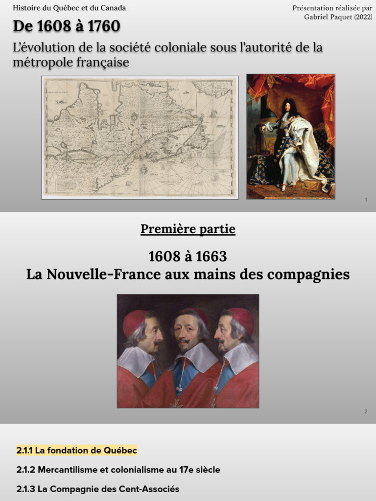 Commerce des fourrures après 1760 | PDF | Nouvelle France | Traite des ...