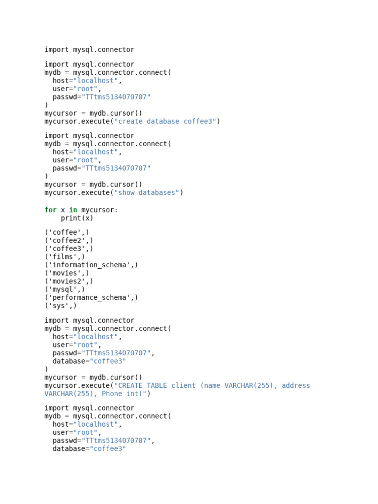 SQL - Clients (Final) | PDF | Databases | Data Management SQL - Clients (Final) | PDF | Databases | Data Management