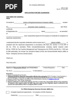 PEZA Registration Application Form 8106 | PDF | Securities (Finance ...