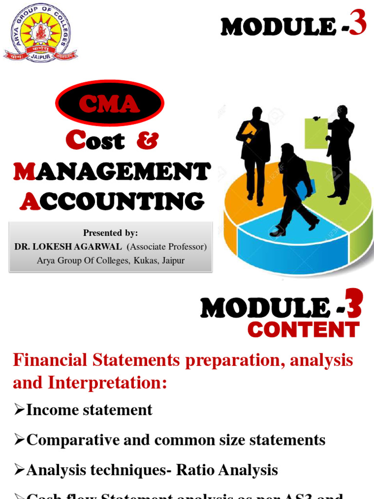 CMA Module 3 - MBA I Sem - Financial Statements Preparation, Analysis ... CMA Module 3 - MBA I Sem - Financial Statements Preparation, Analysis ...