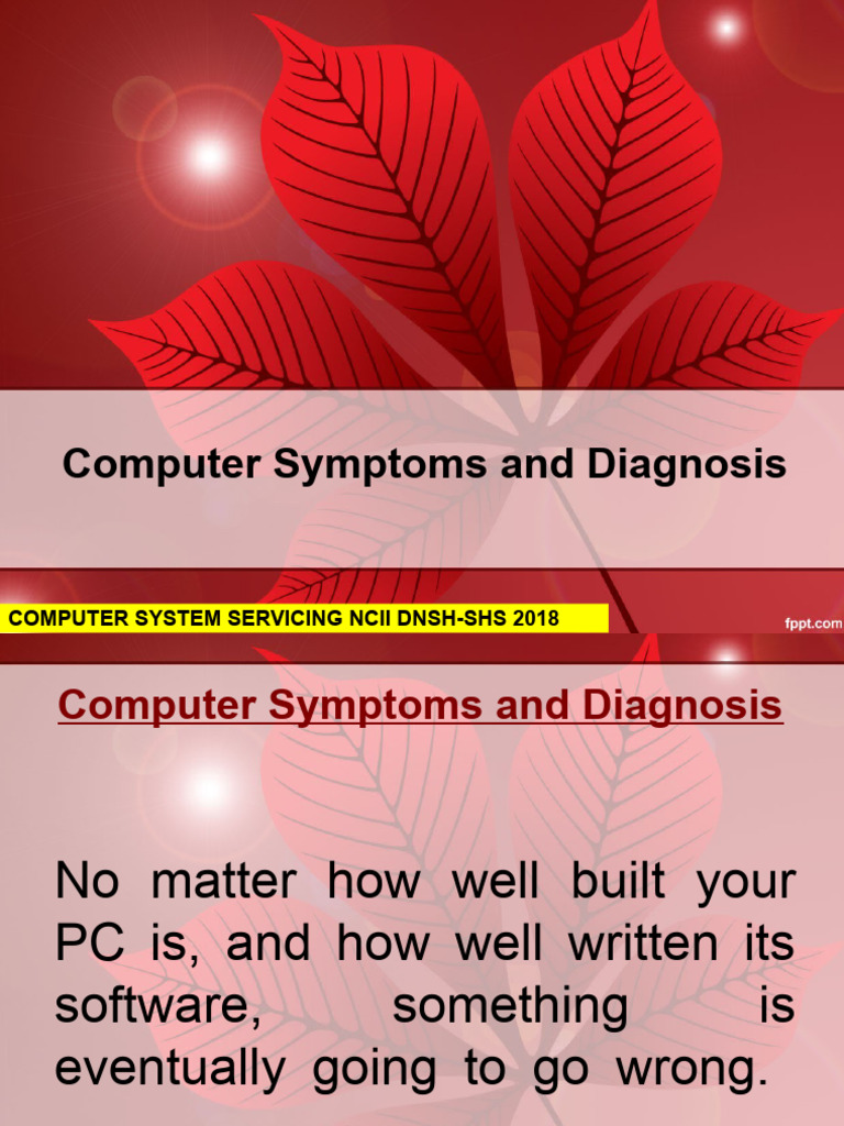 Module 4 Sheet 2.8 Computer Symptoms and Diagnosis | PDF | Printer ...