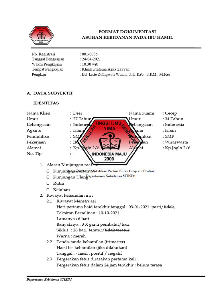 kasus 49 ANC DESI | PDF