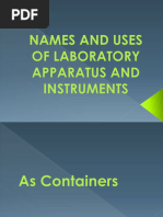 Common Laboratory Apparatus | PDF | Chemistry | Physical Sciences