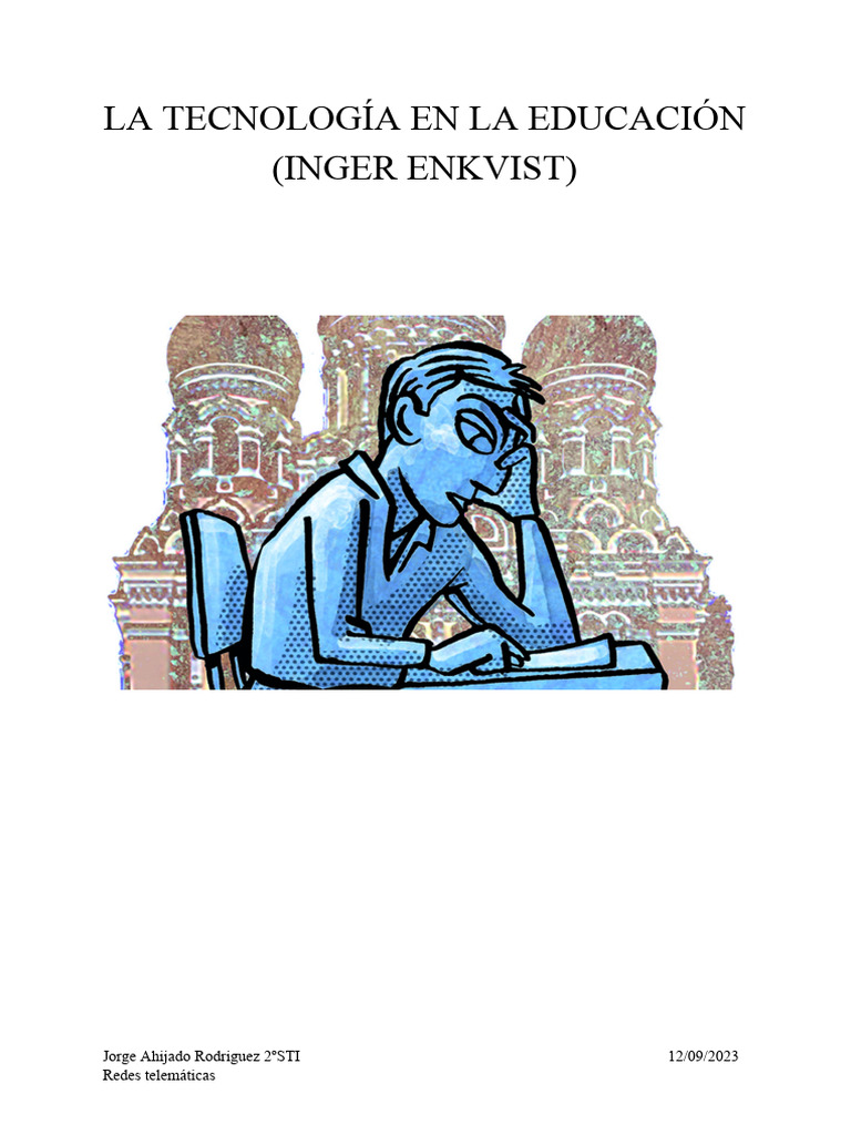 La Tecnologia En La Educación Pdf Aprendizaje Enseñando