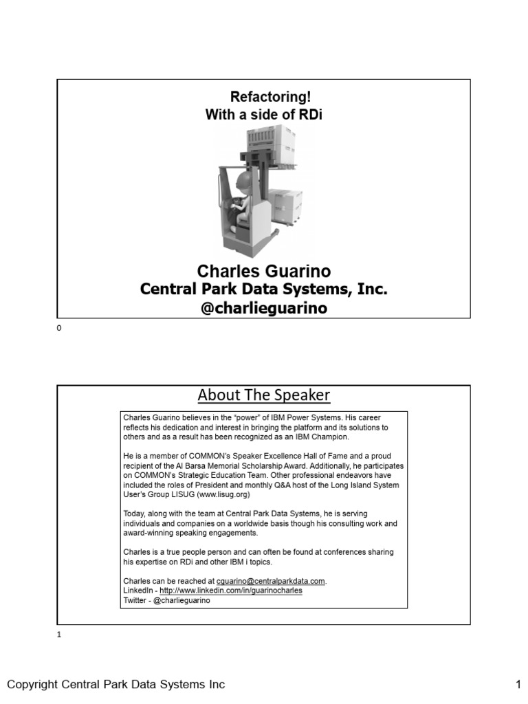 Code Refactoring With RDi | PDF | Ibm Rpg | Software Engineering