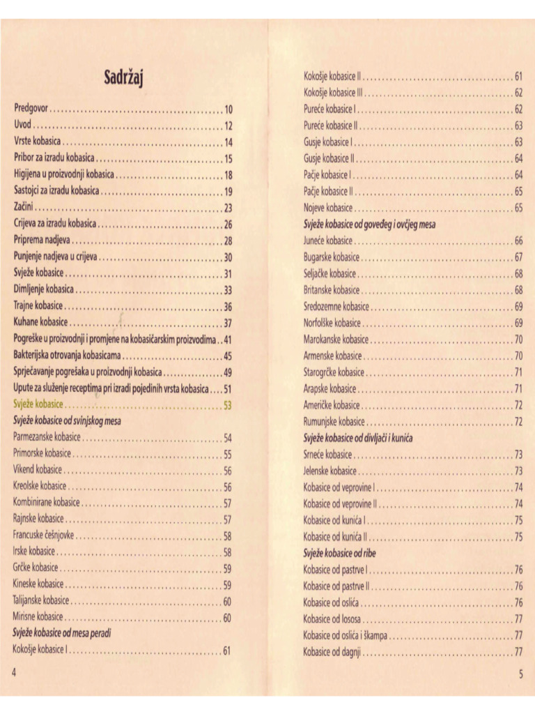 Domace Kobasice | PDF