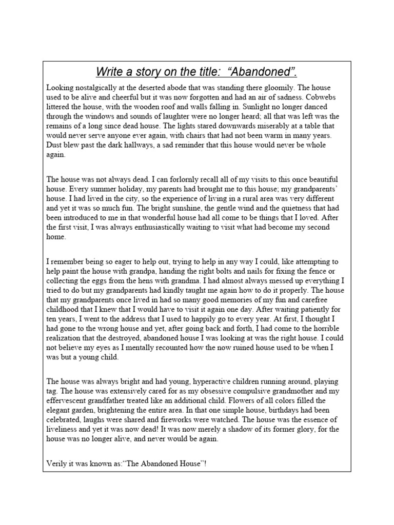 Best Conclusion Full Info - Narrative Writing | PDF