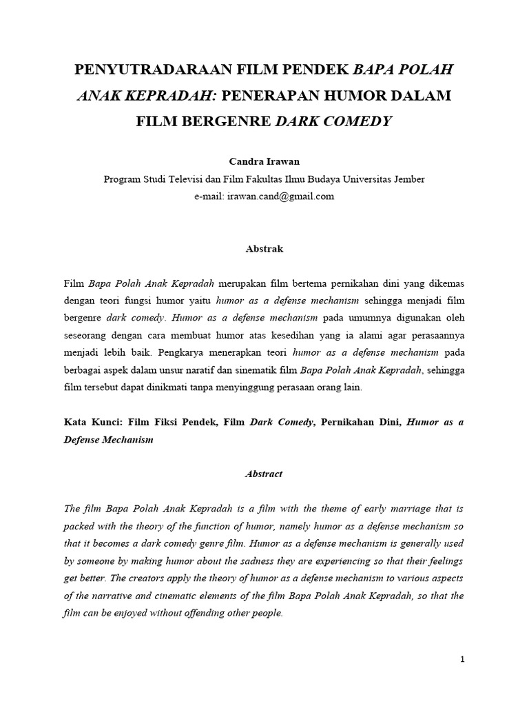 ARTIKEL JURNAL CANDRA IRAWAN (Revisi) | PDF