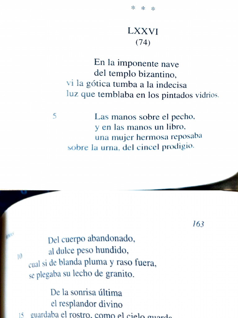 Bécquer Rima LXXVI | PDF
