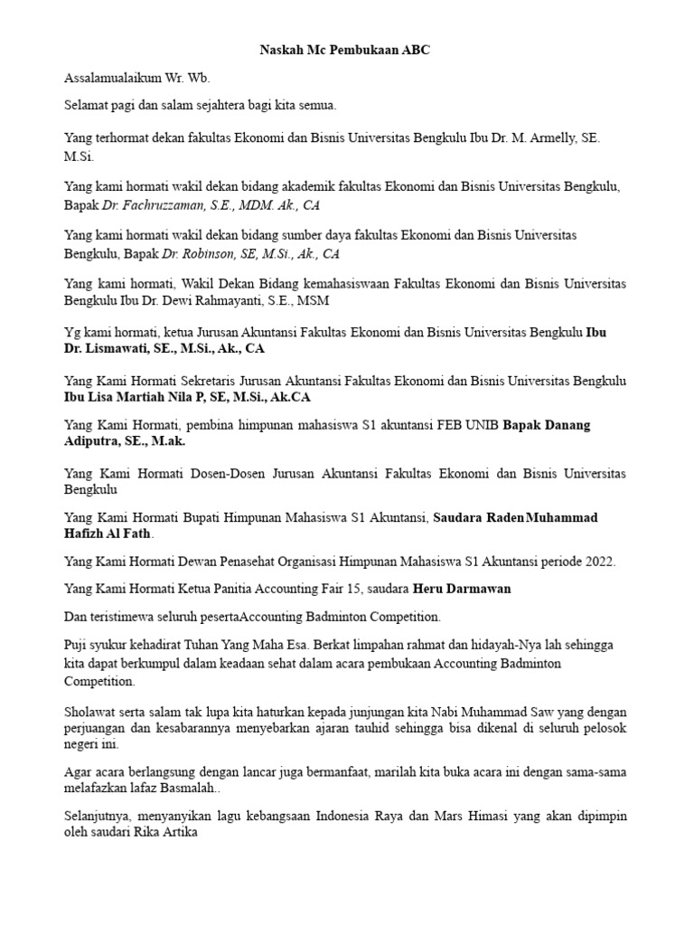 Teks MC ABC-1 | PDF