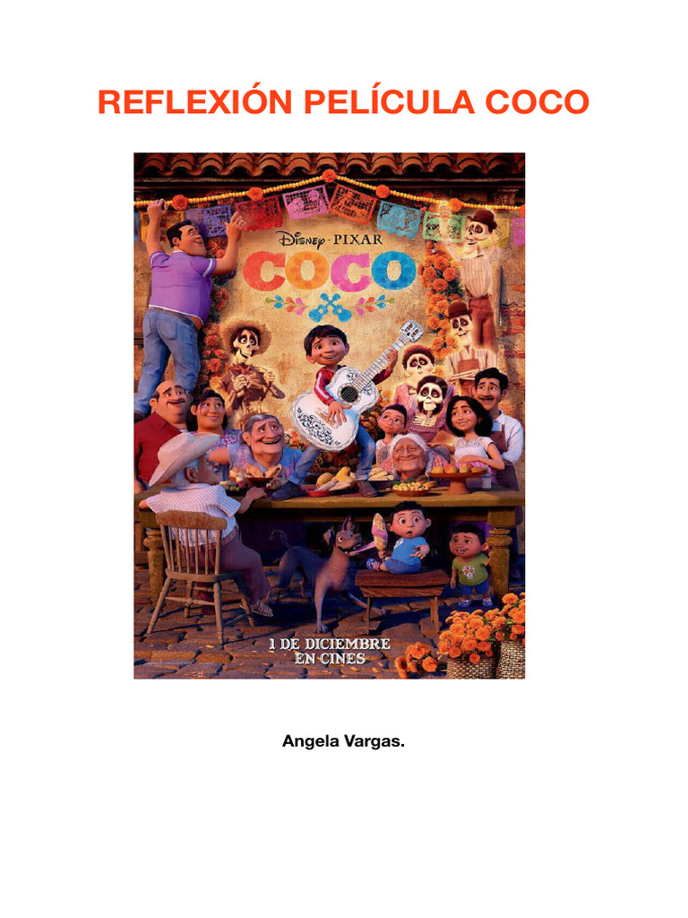 Película Coco 1 | PDF | Salud y bienestar