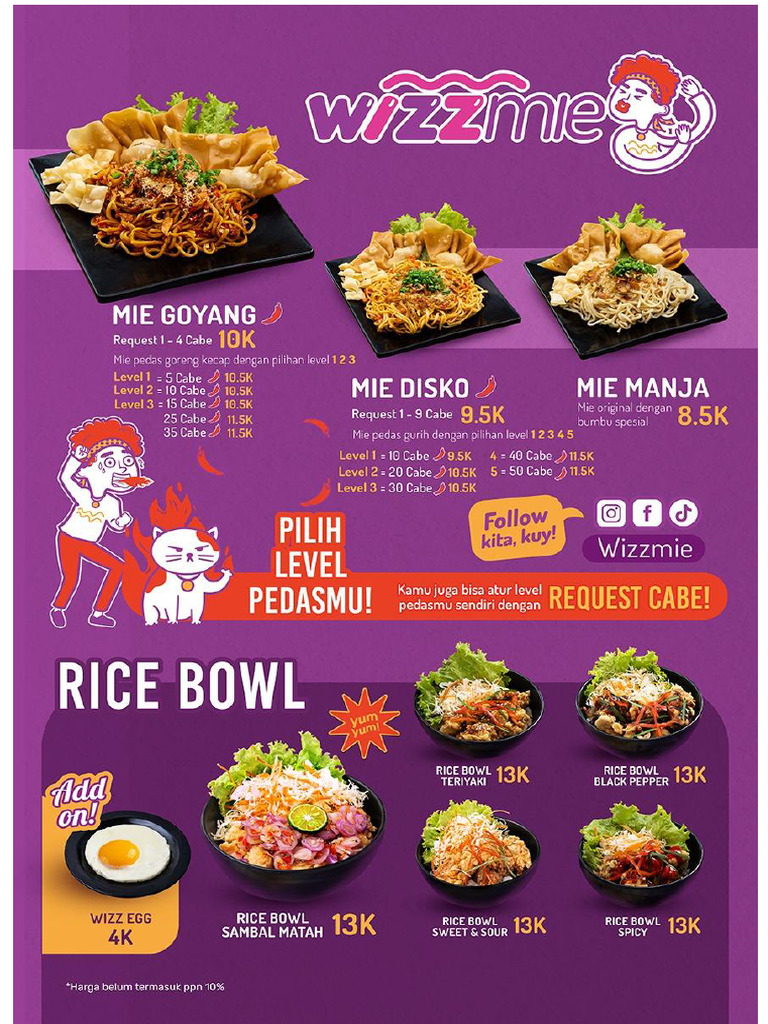 MENU JEMBER Kulon | PDF