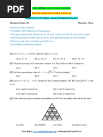 Class VII TO VIII NSAT-QP | PDF | Mathematics