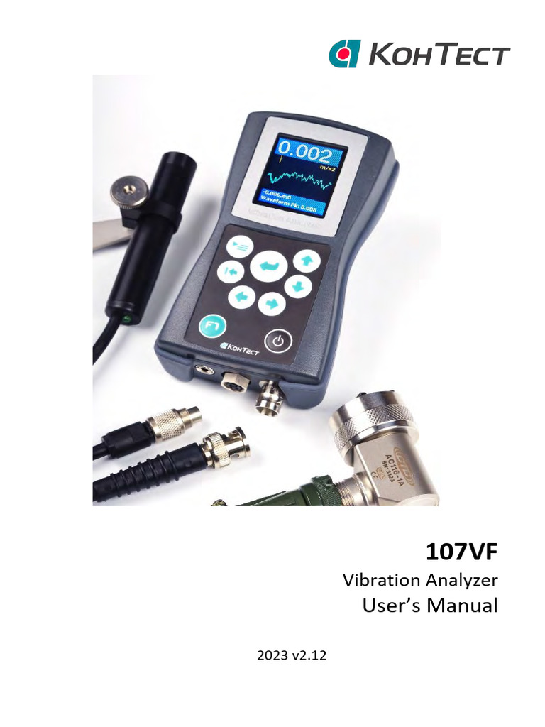107VF - User Manual En-V2.12 | PDF | Accelerometer | Computer File