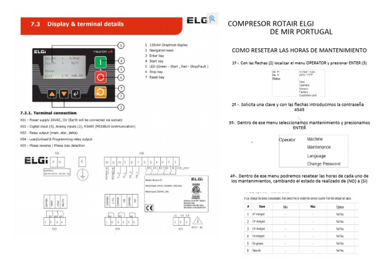 Manual Rotair Elgi | PDF