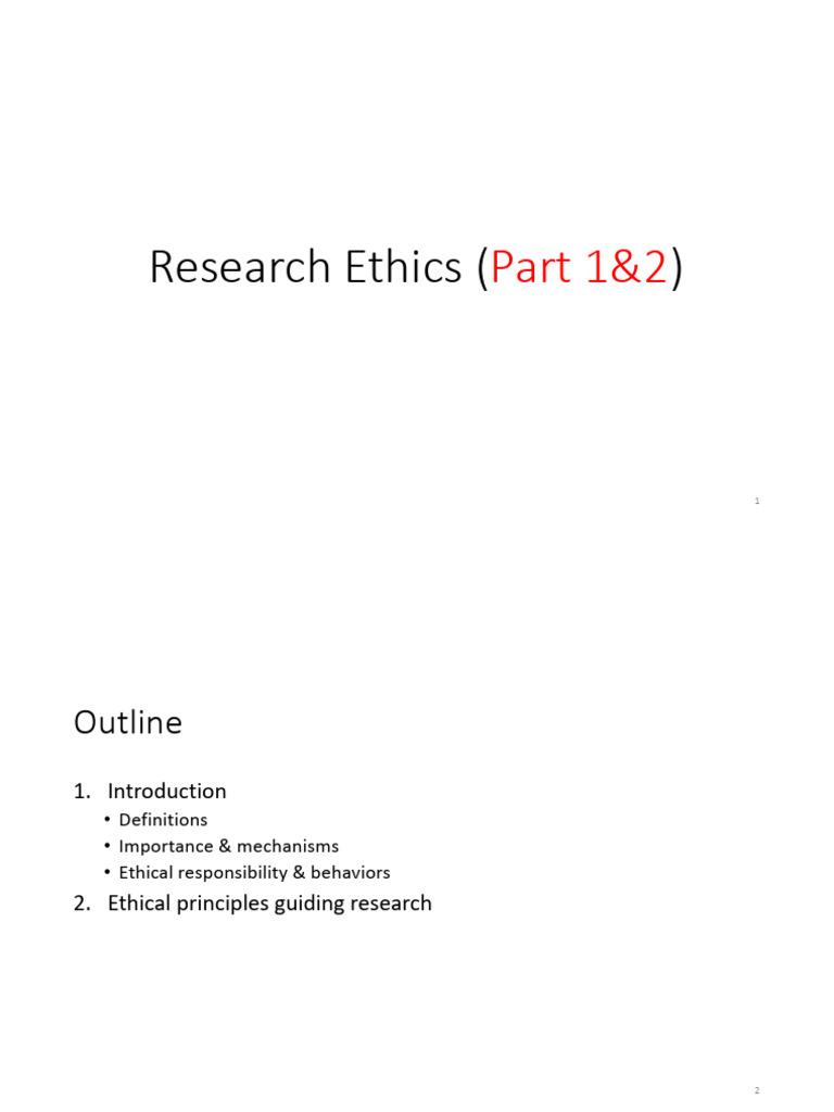 Research Ethics | PDF | Medical Ethics | Applied Philosophy