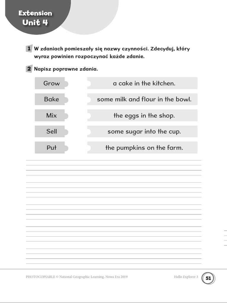 Hello Explorer UNIT 4 | PDF