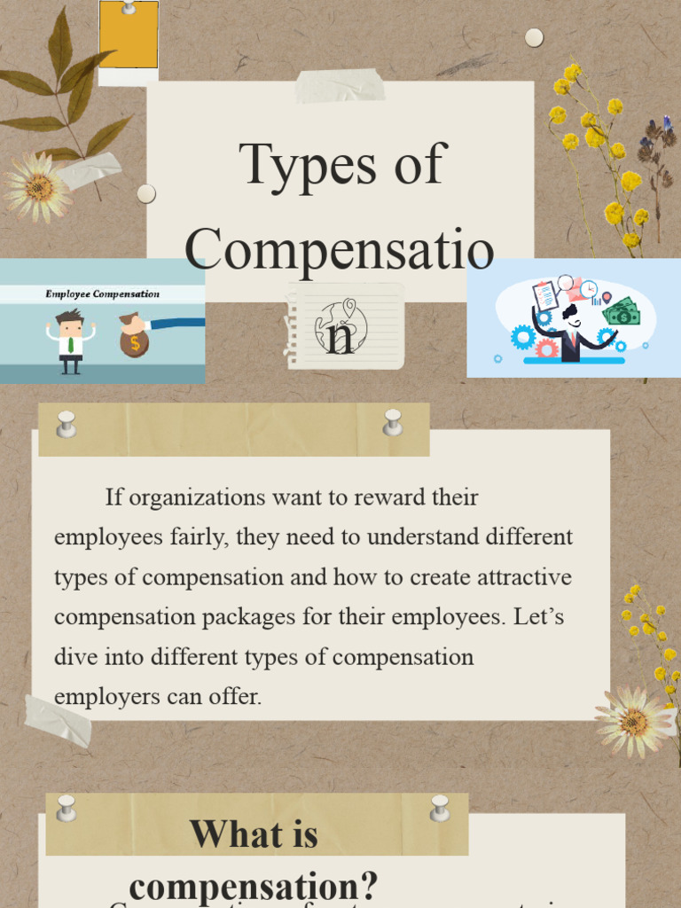 Lesson 2 Types of Compensation | PDF | Employee Benefits | Employment
