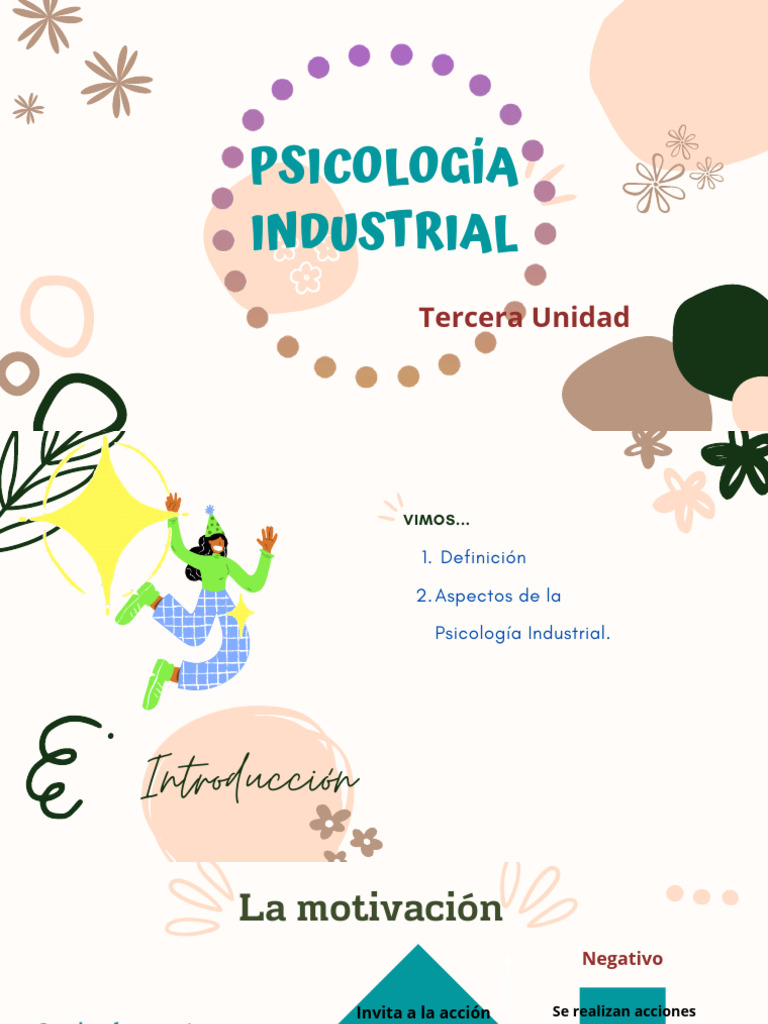 Psicología Industrial Pdf Reclutamiento Motivación