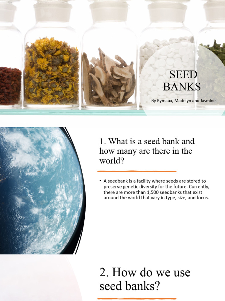 Seed Banks | PDF | Science & Mathematics