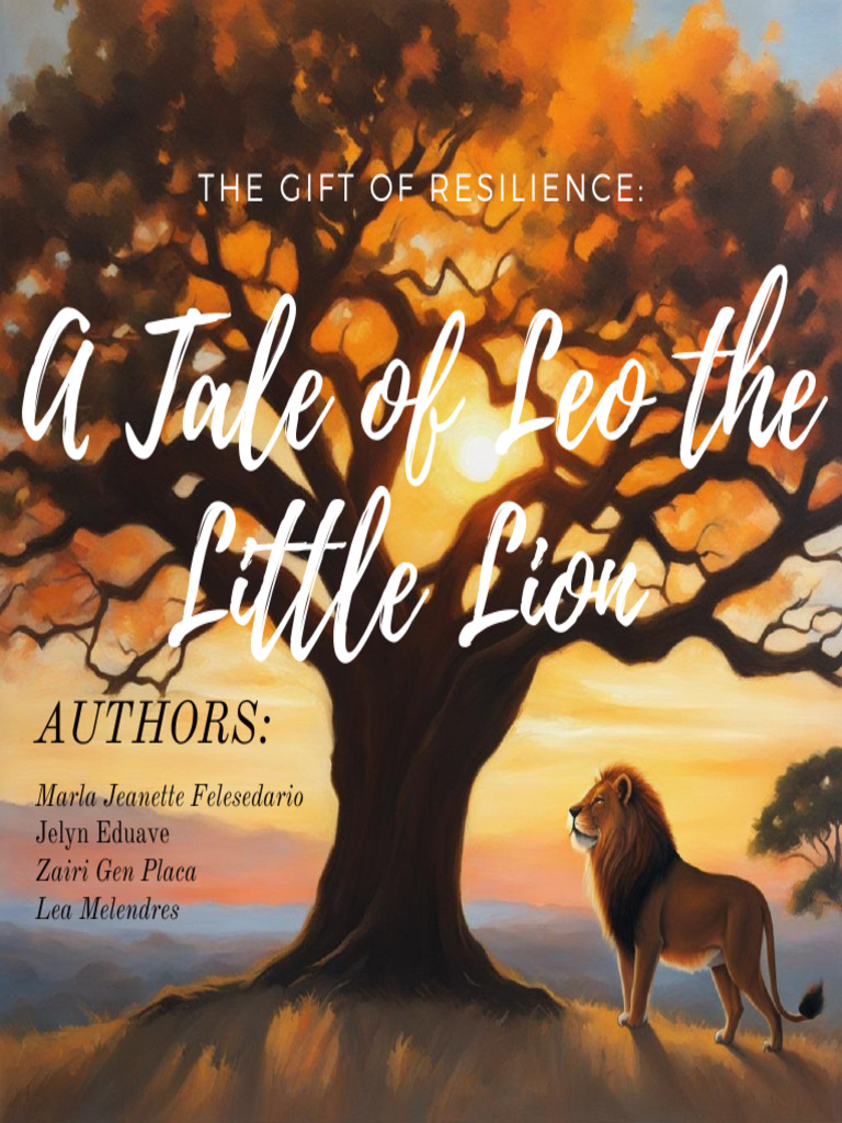 Childrens Book: A Tale of Leo, The Little Lion | PDF | Trees