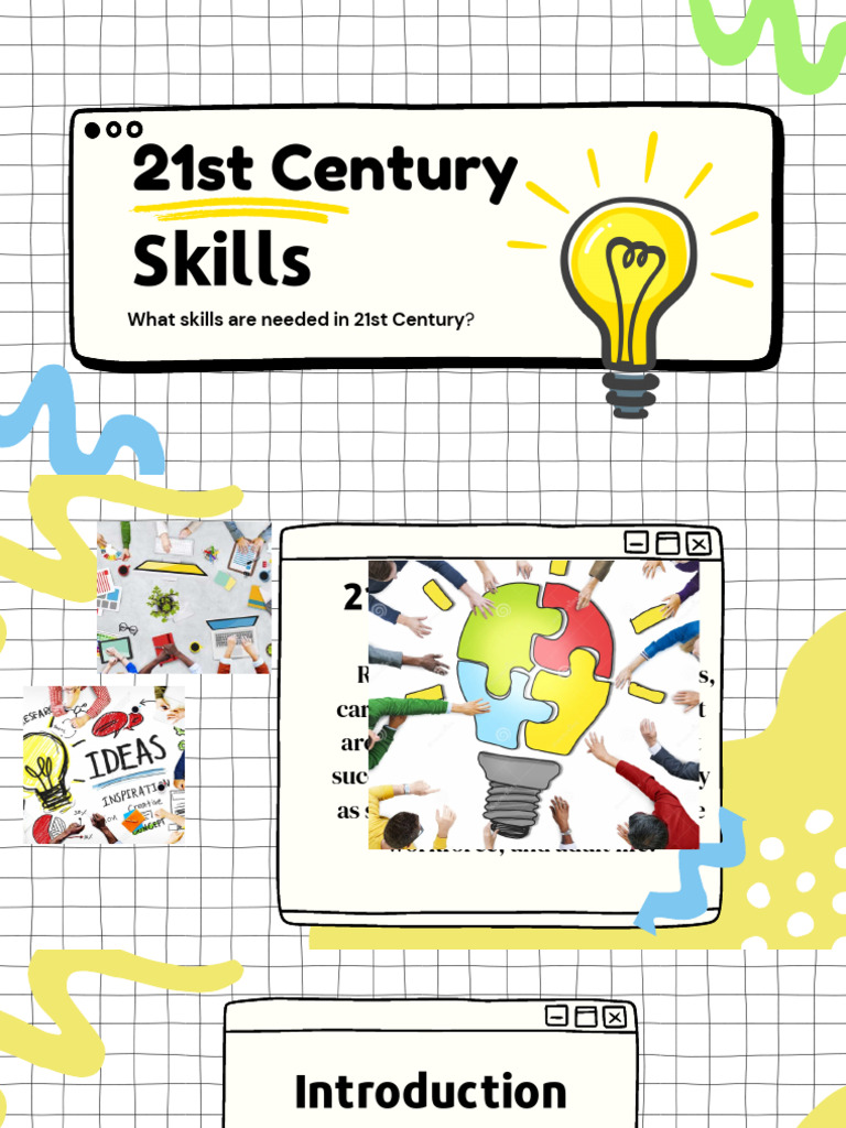 White Creative Doodle Brainstorming Presentation | PDF