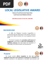 Executive Legislative Agenda | PDF | Governance | Goal