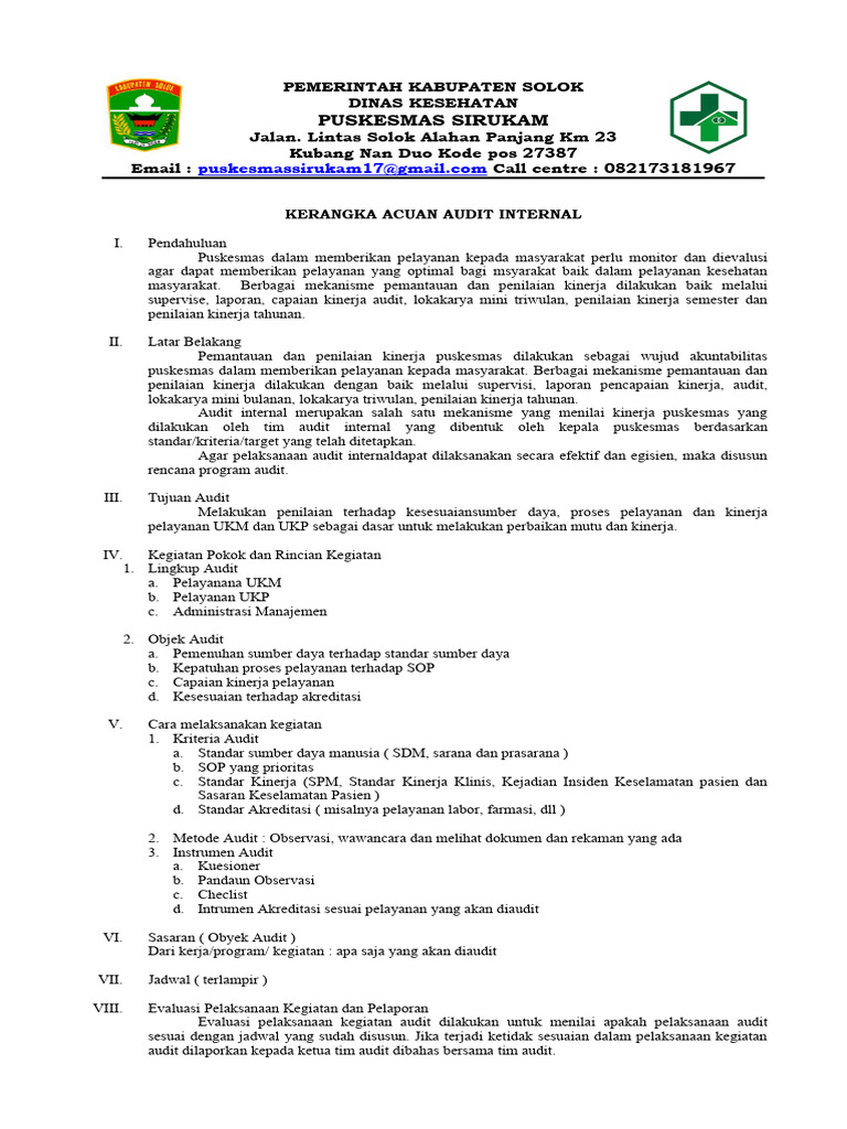 163 Ep 2 Audit Internal | PDF