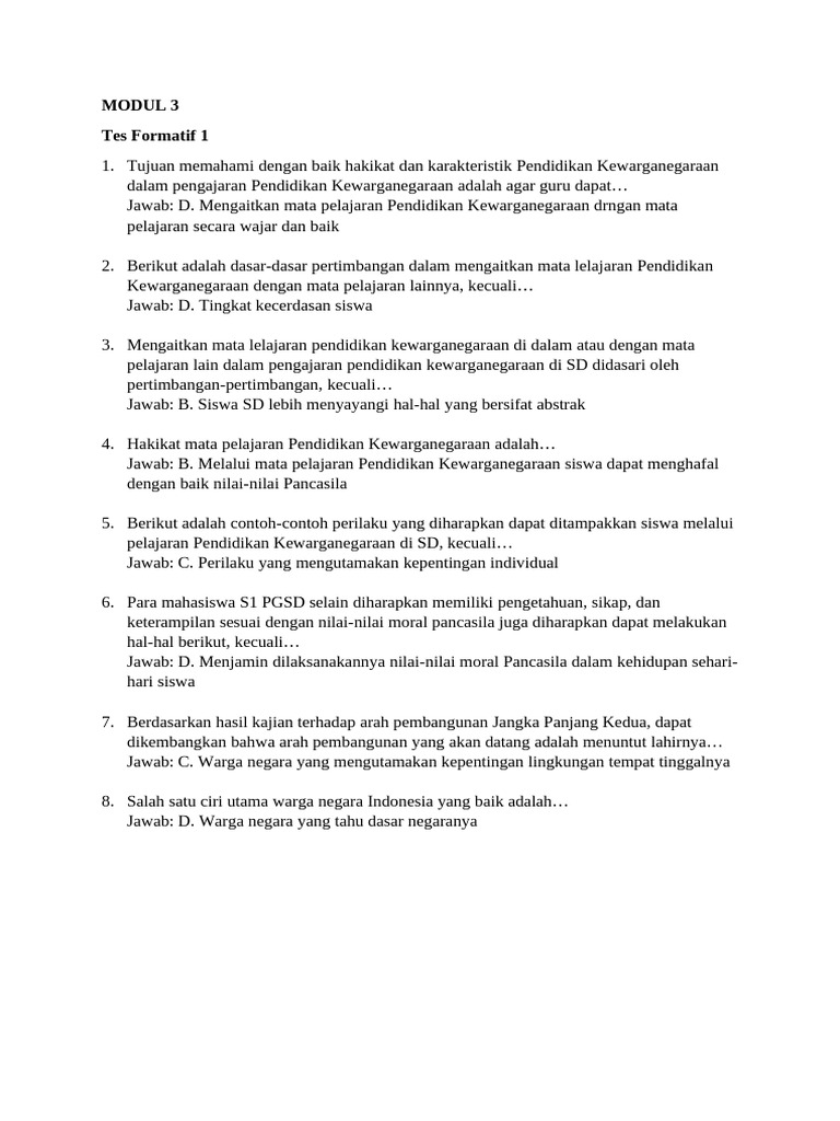 NOVA FITRIYAH Modul 3 TF 1-3 | PDF